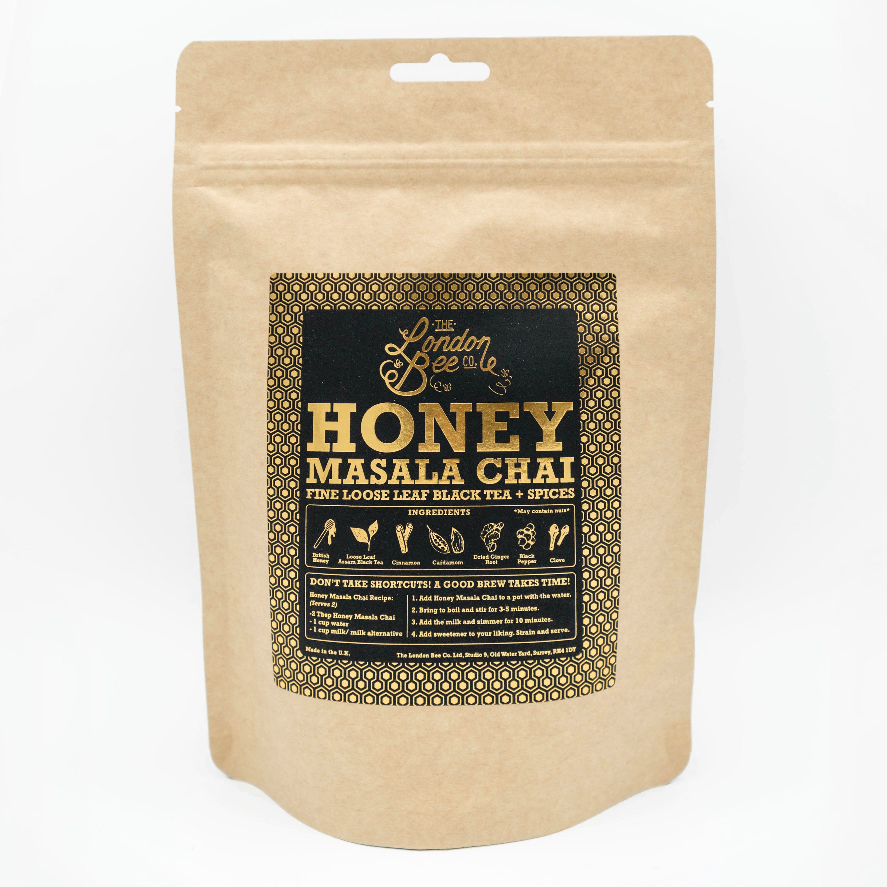 Honey Masala Chai 150g – The London Bee Company